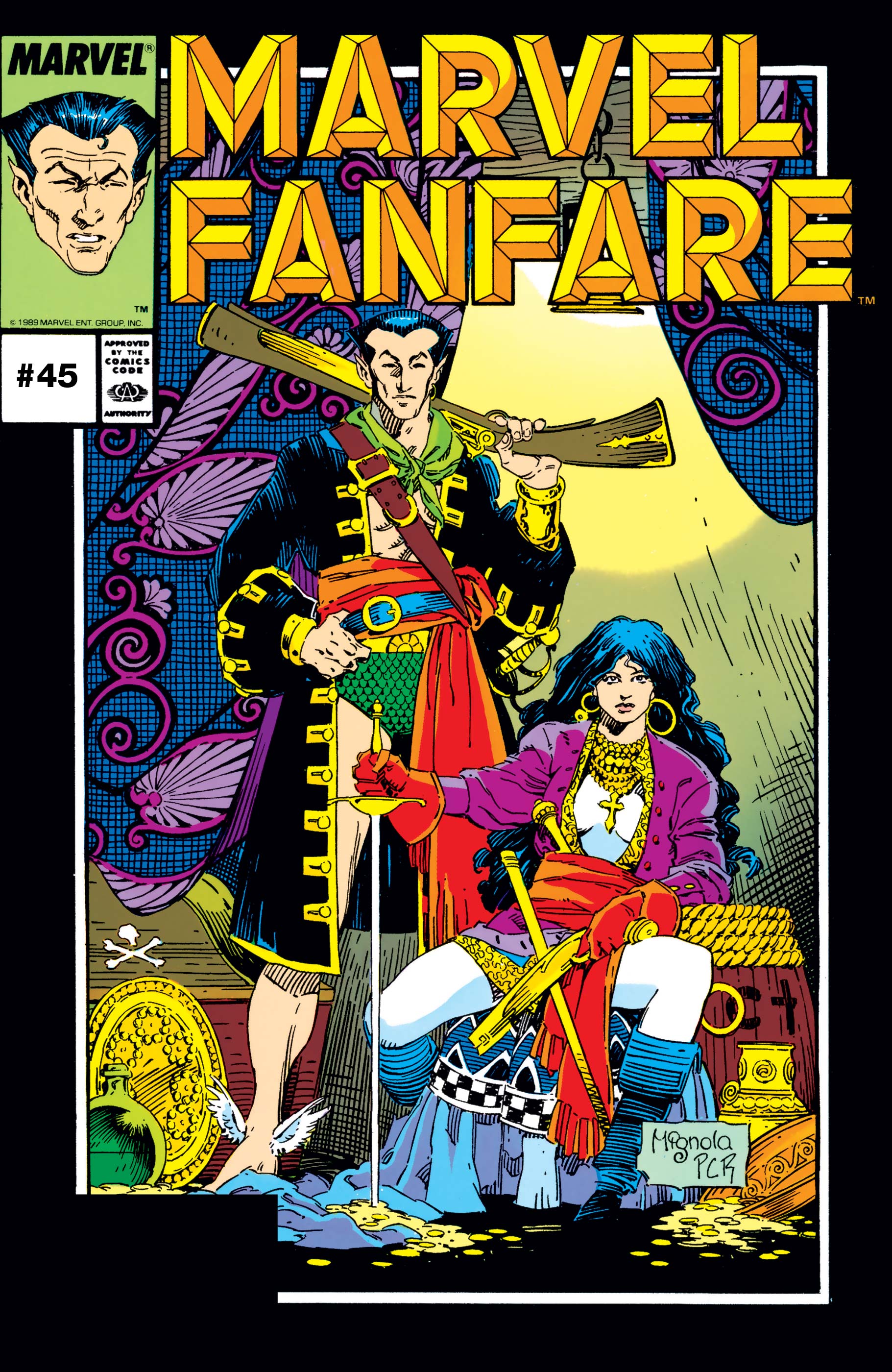 Marvel Fanfare (1982) #45 | Comic Issues | Marvel