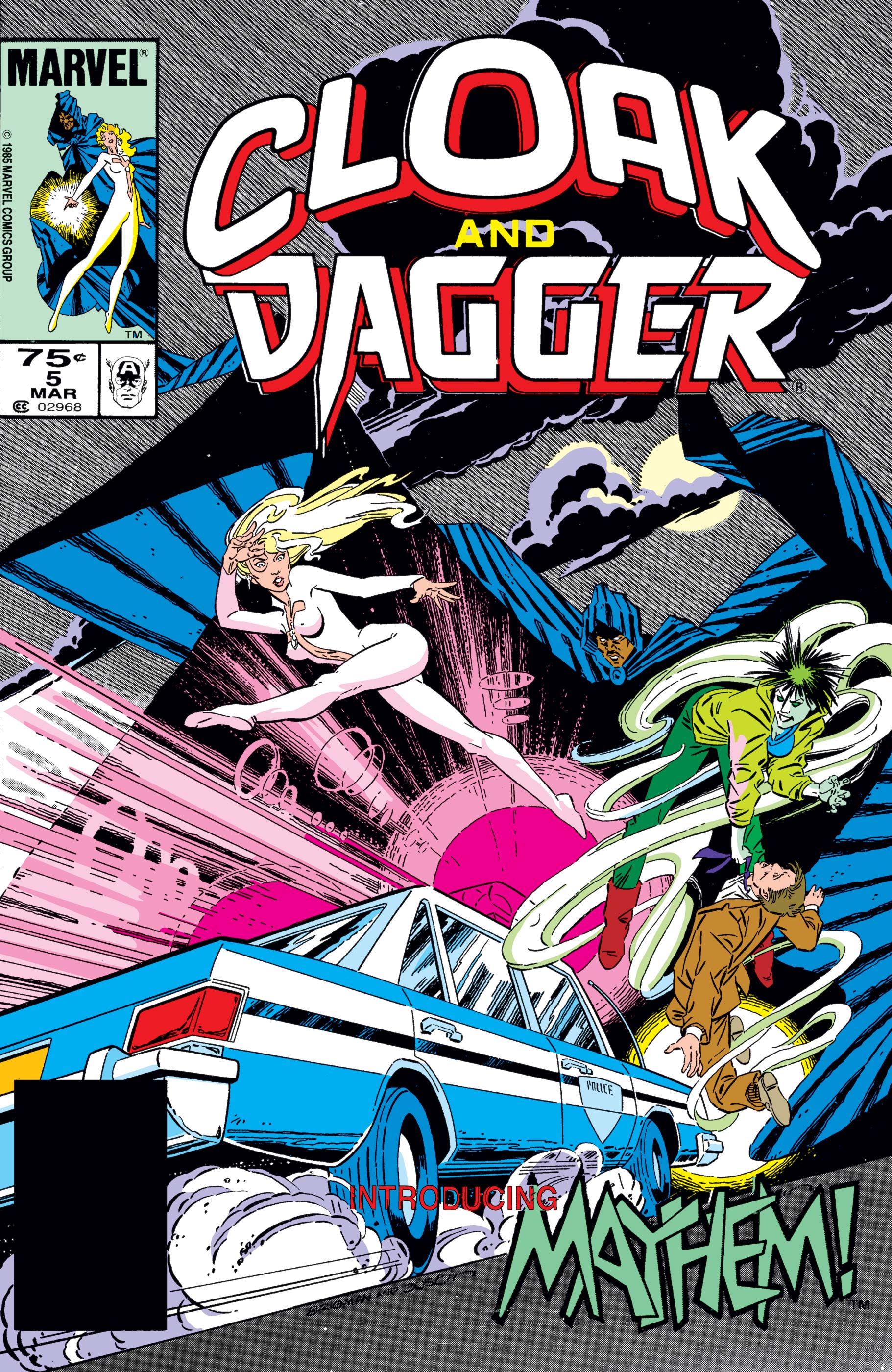 Cloak And Dagger 1985 5 Comics