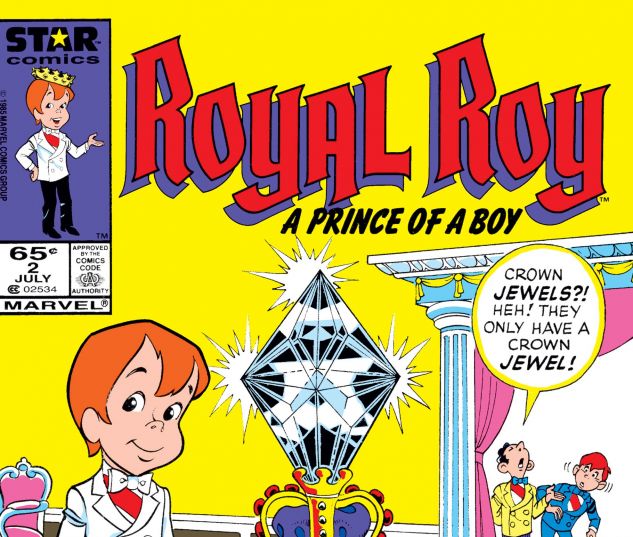 Royal Roy (1985) #2 | Comic Issues | Marvel