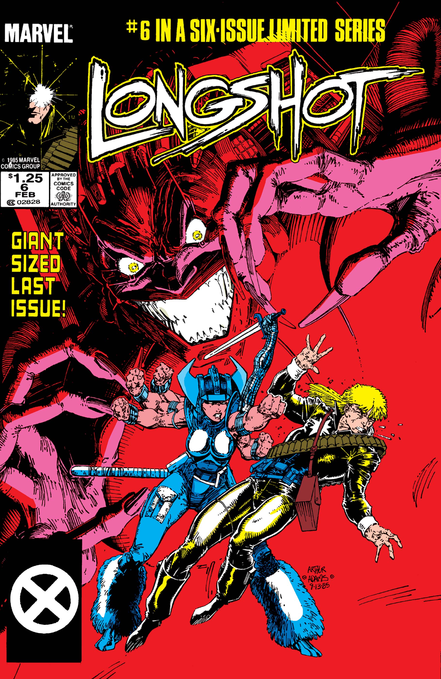 Longshot (1985) #6 | Comic Issues | Marvel