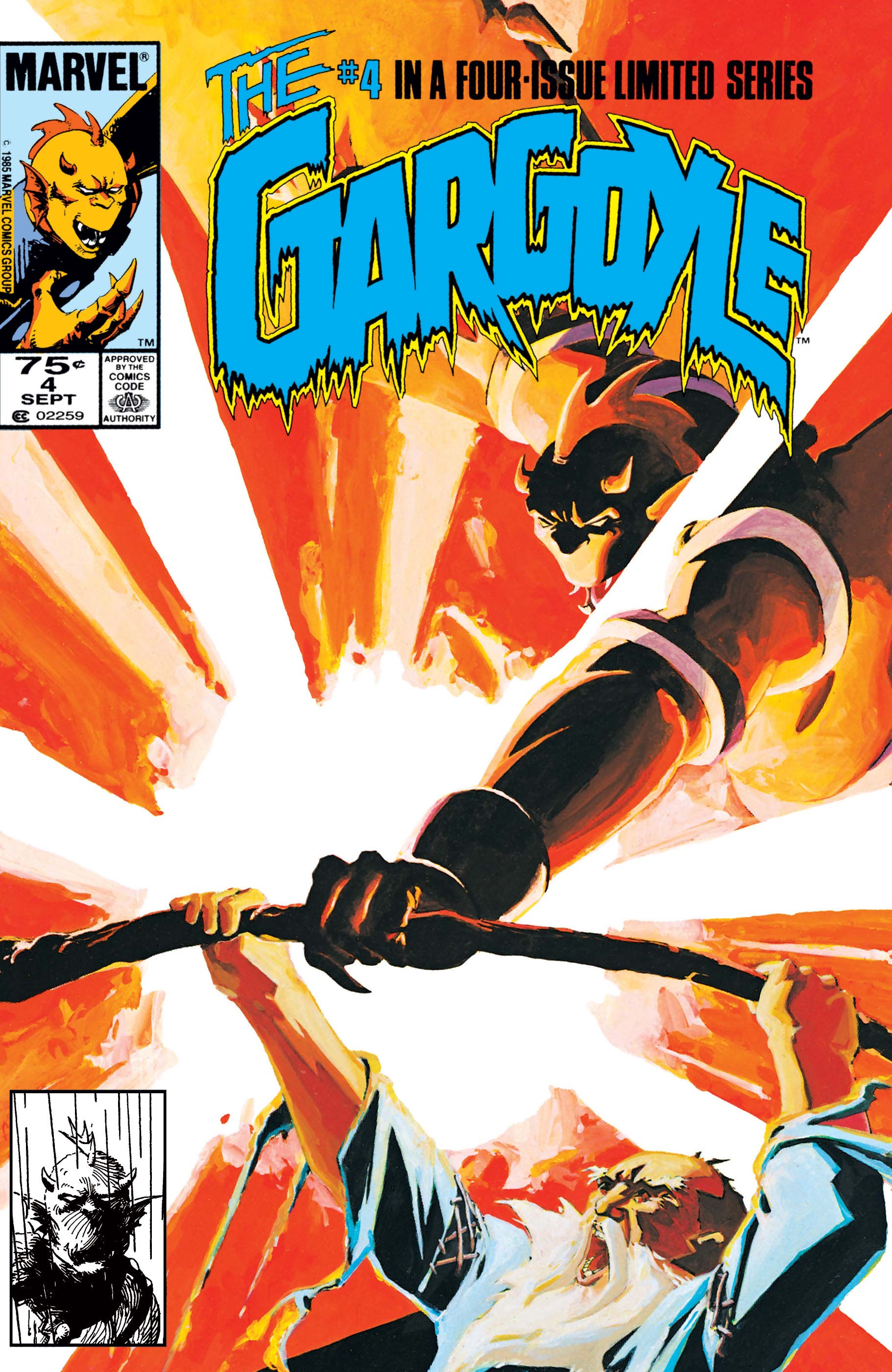 Gargoyle (1985) #4 | Comic Issues | Marvel