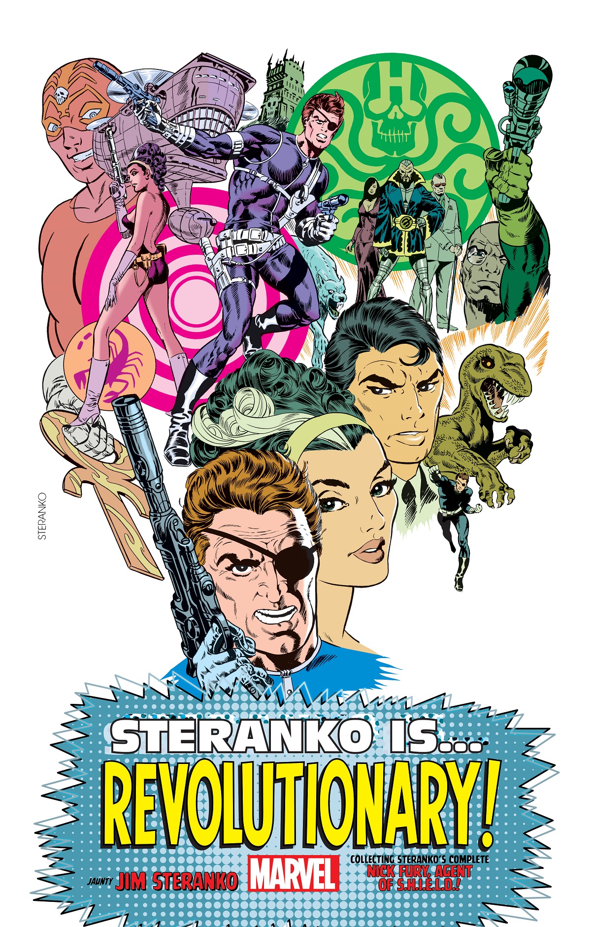 Steranko Is… Revolutionary! (Hardcover) | Comic Issues | Comic Books ...