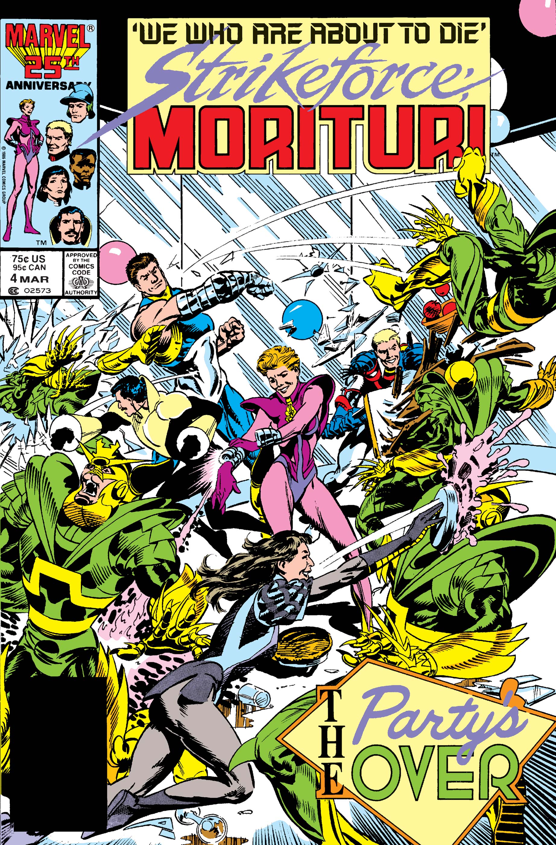 Strikeforce: Morituri (1986) #4 | Comic Issues | Marvel