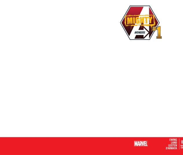 Mighty Avengers (2013) #1 (Blank Cover Variant) | Comic Issues | Marvel
