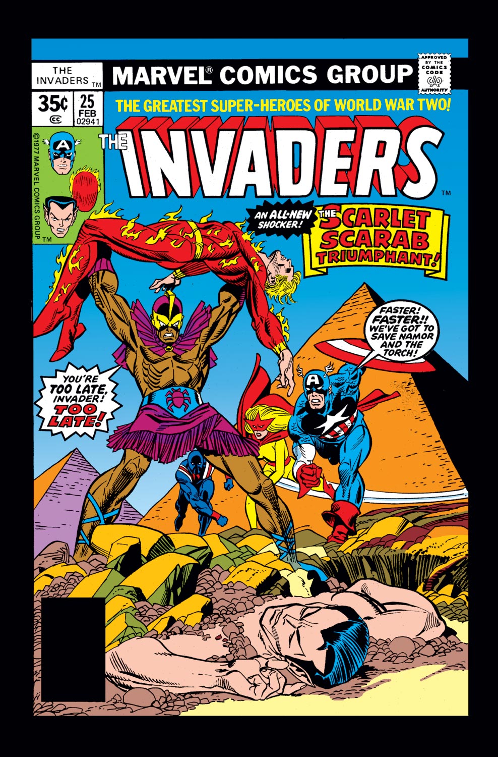Invaders (1975) #25 | Comics | Marvel.com