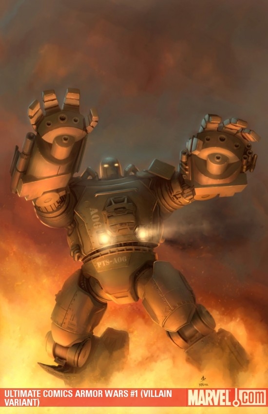 Ultimate Armor Wars (2009) #1 (VILLAIN VARIANT) | Comic Issues | Marvel
