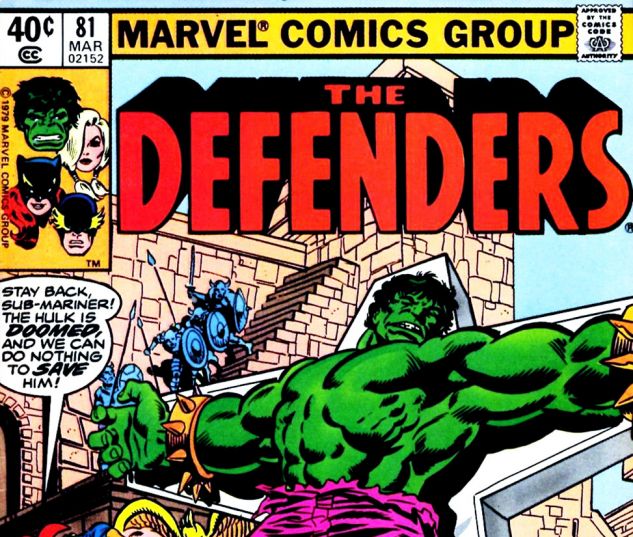 Defenders (1972) #81 | Comic Issues | Marvel