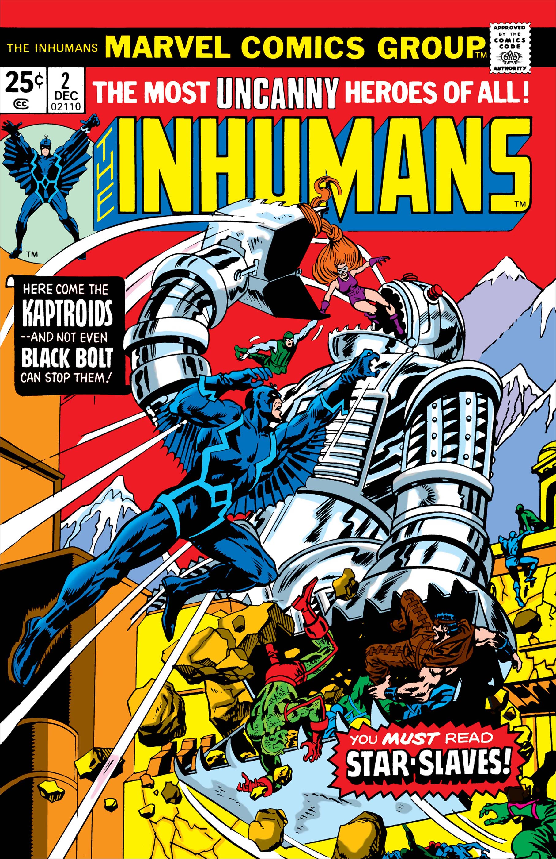 Inhumans (1975) #2 | Comic Issues | Marvel