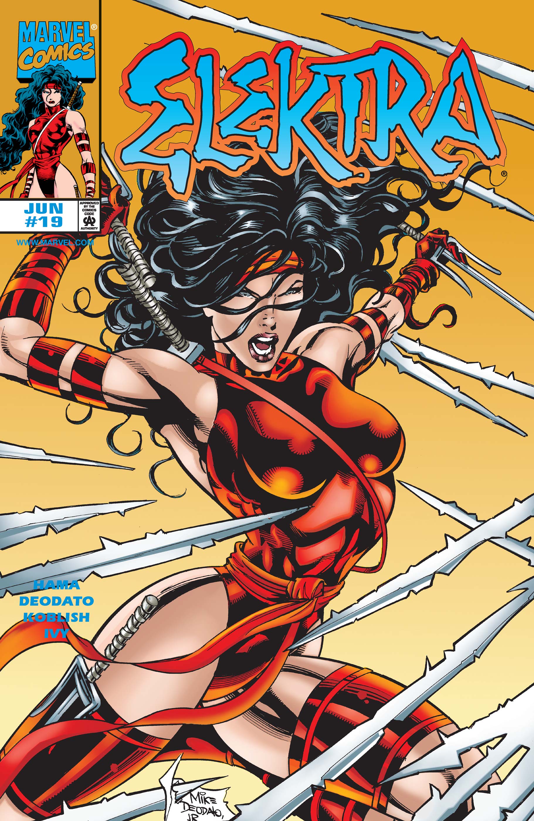 Elektra 1996 19 Comic Issues Marvel