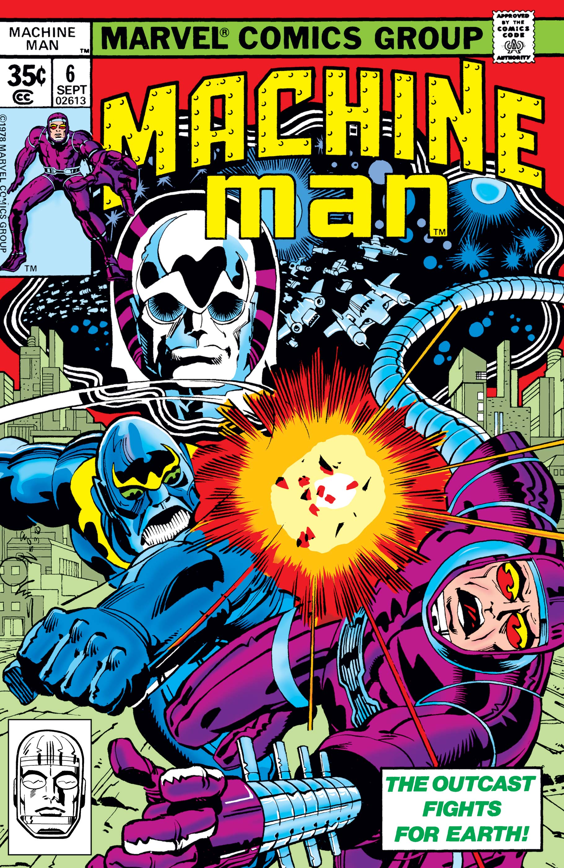 Machine Man (1978) #6 | Comic Issues | Marvel