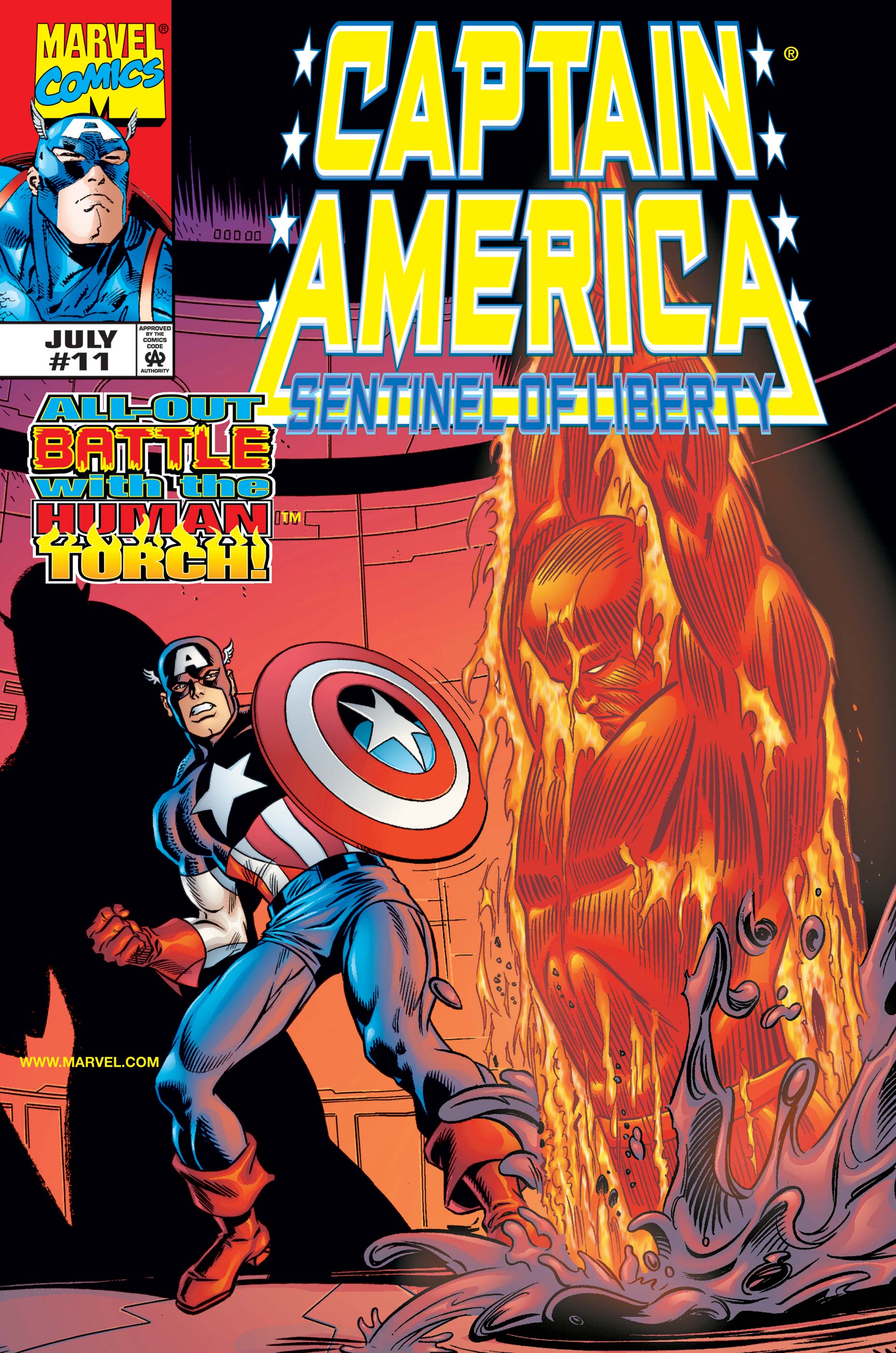 Captain America: Sentinel of Liberty (1998) #11 | Comic Issues | Marvel