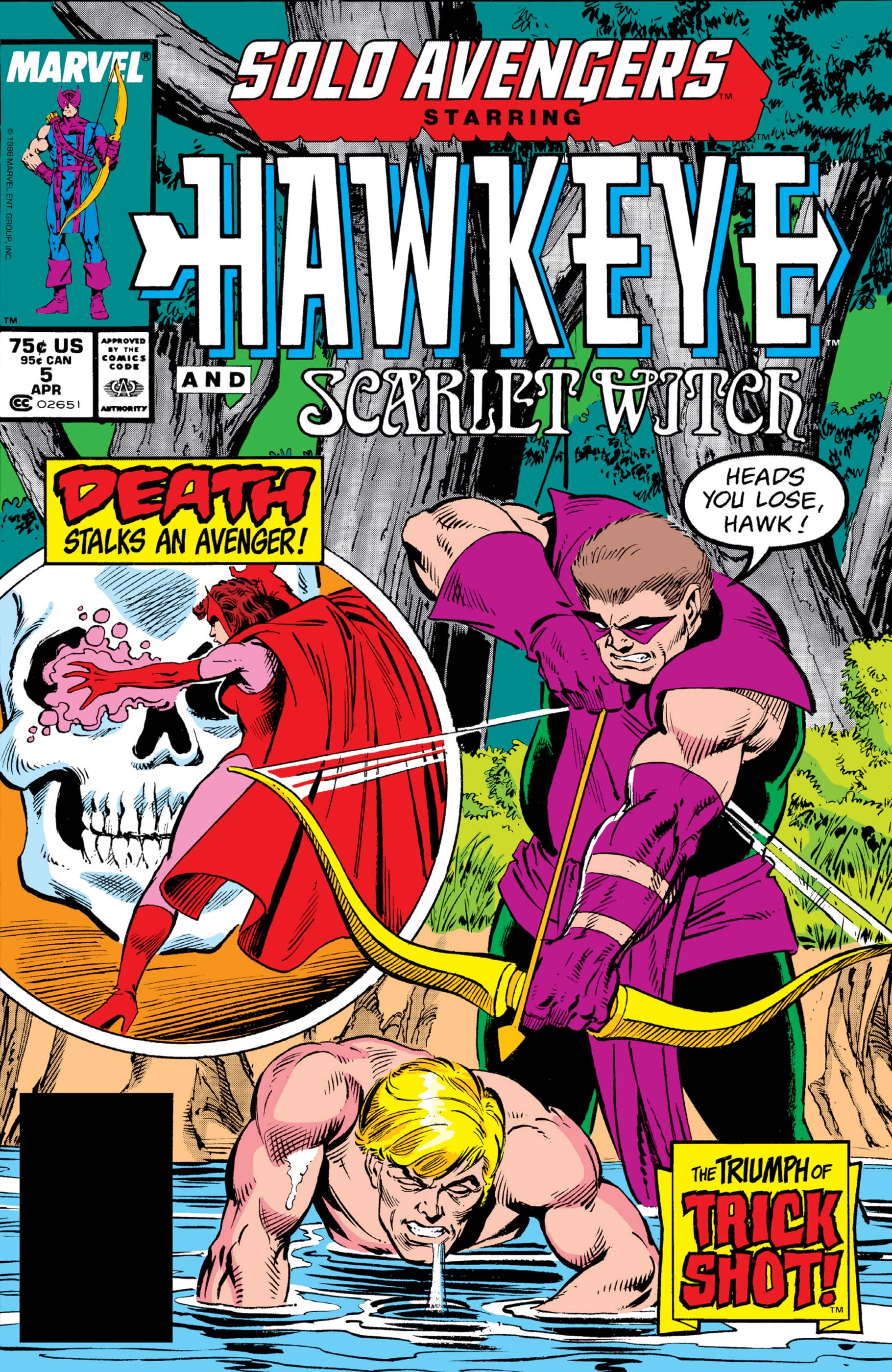 Solo Avengers (1987) #5 | Comic Issues | Marvel