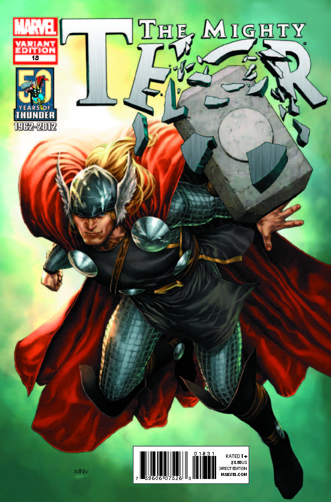 The Mighty Thor (2011) #18 (Thor 50th Anniversary Mcniven Variant ...