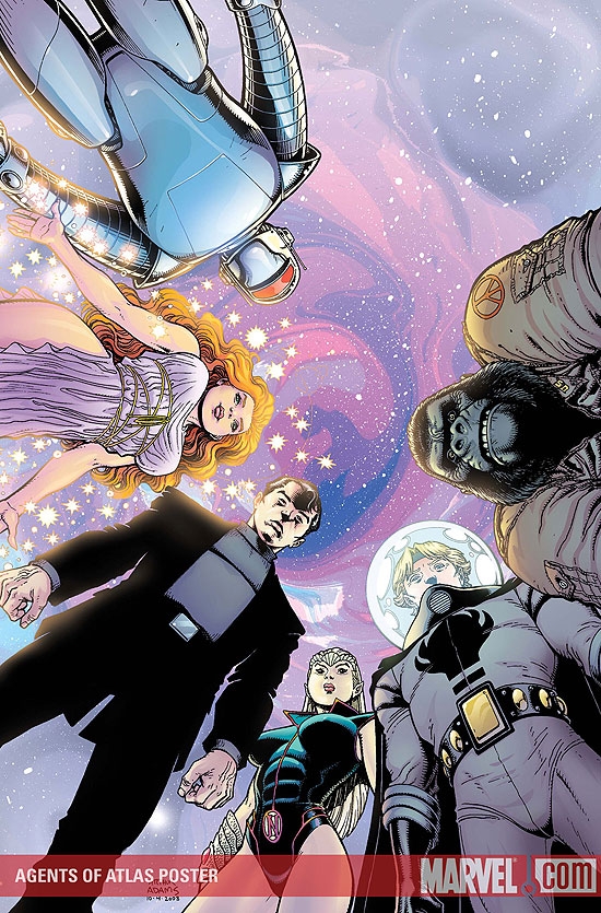Agents of Atlas Poster (2009) | Comic Issues | Marvel