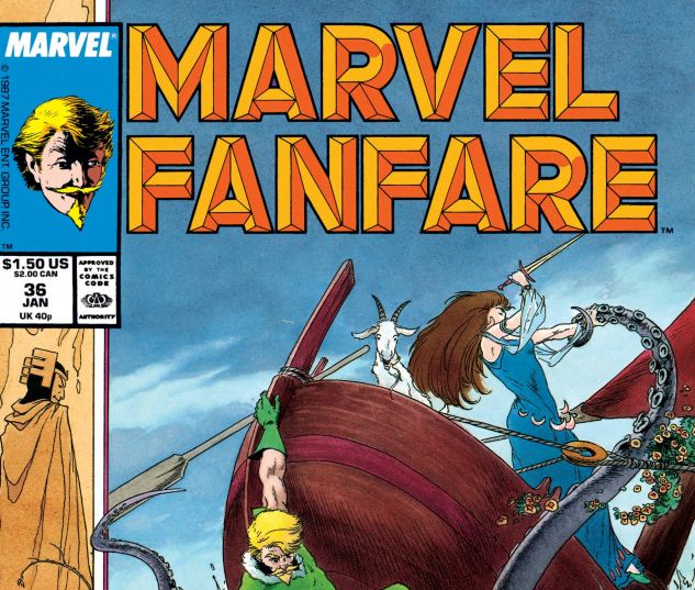 Marvel Fanfare (1982) #36 | Comic Issues | Marvel
