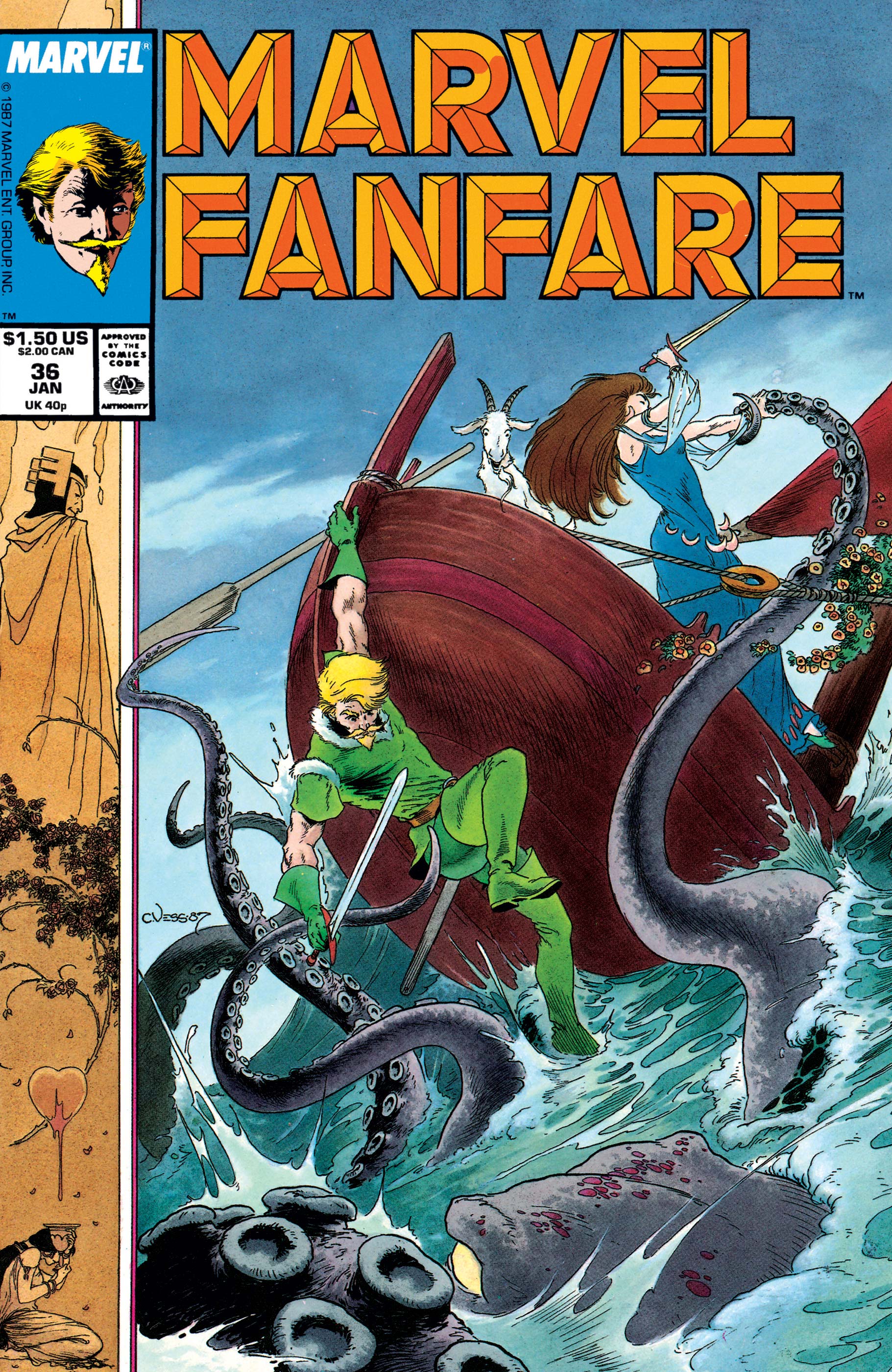 Marvel Fanfare (1982) #36 | Comic Issues | Marvel