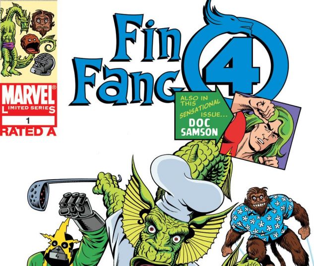 Fin Fang Four Digital Comic (2008) #1 | Comic Issues | Marvel