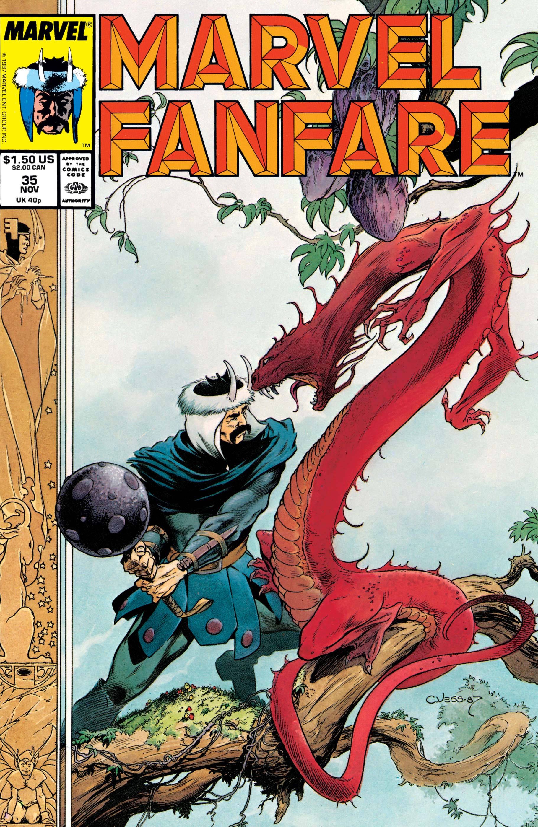 Marvel Fanfare (1982) #35 | Comic Issues | Marvel