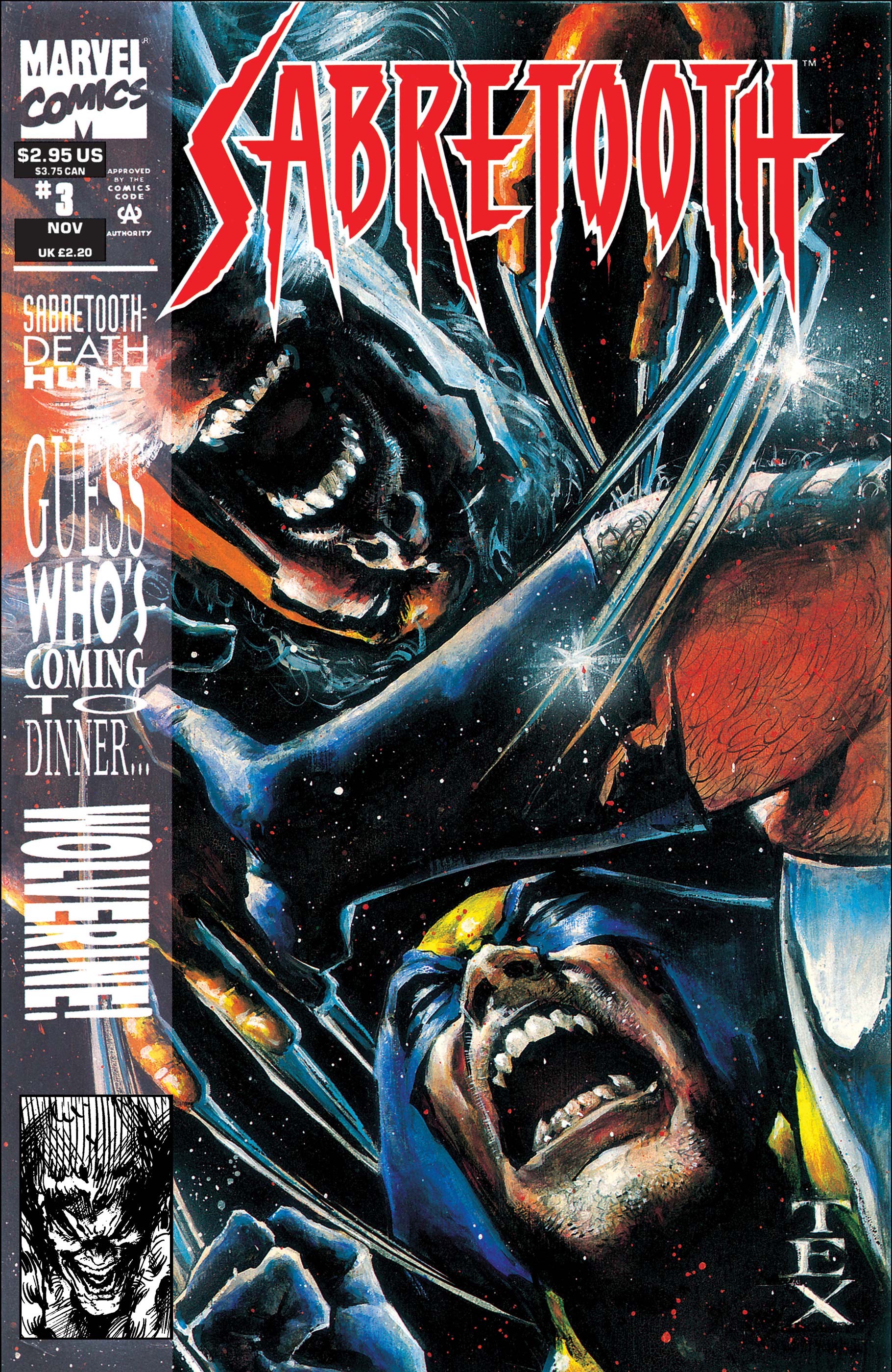 Sabretooth (1993) #3 | Comic Issues | Marvel