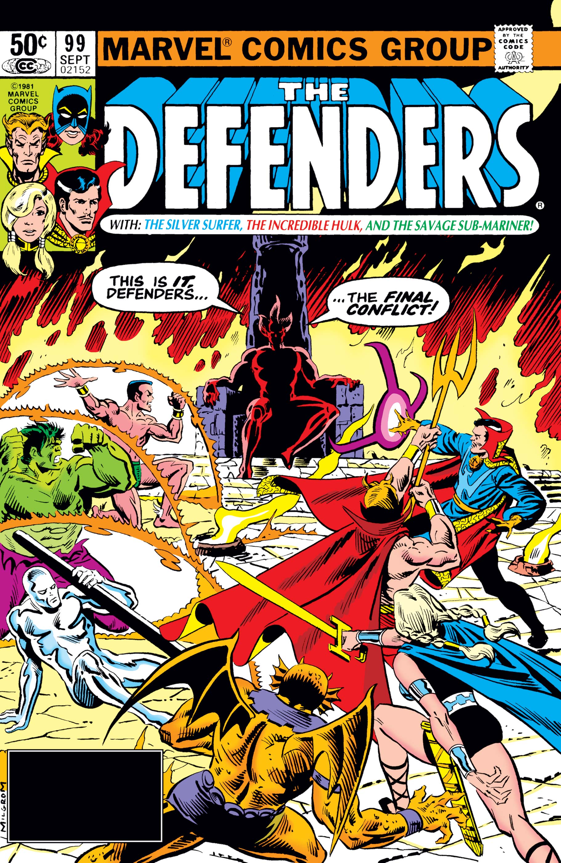 Defenders (1972) #99 | Comic Issues | Marvel