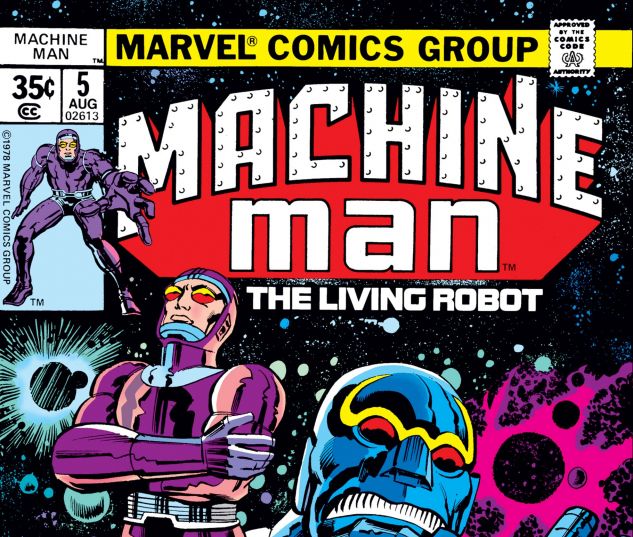 Machine Man (1978) #5 | Comic Issues | Marvel