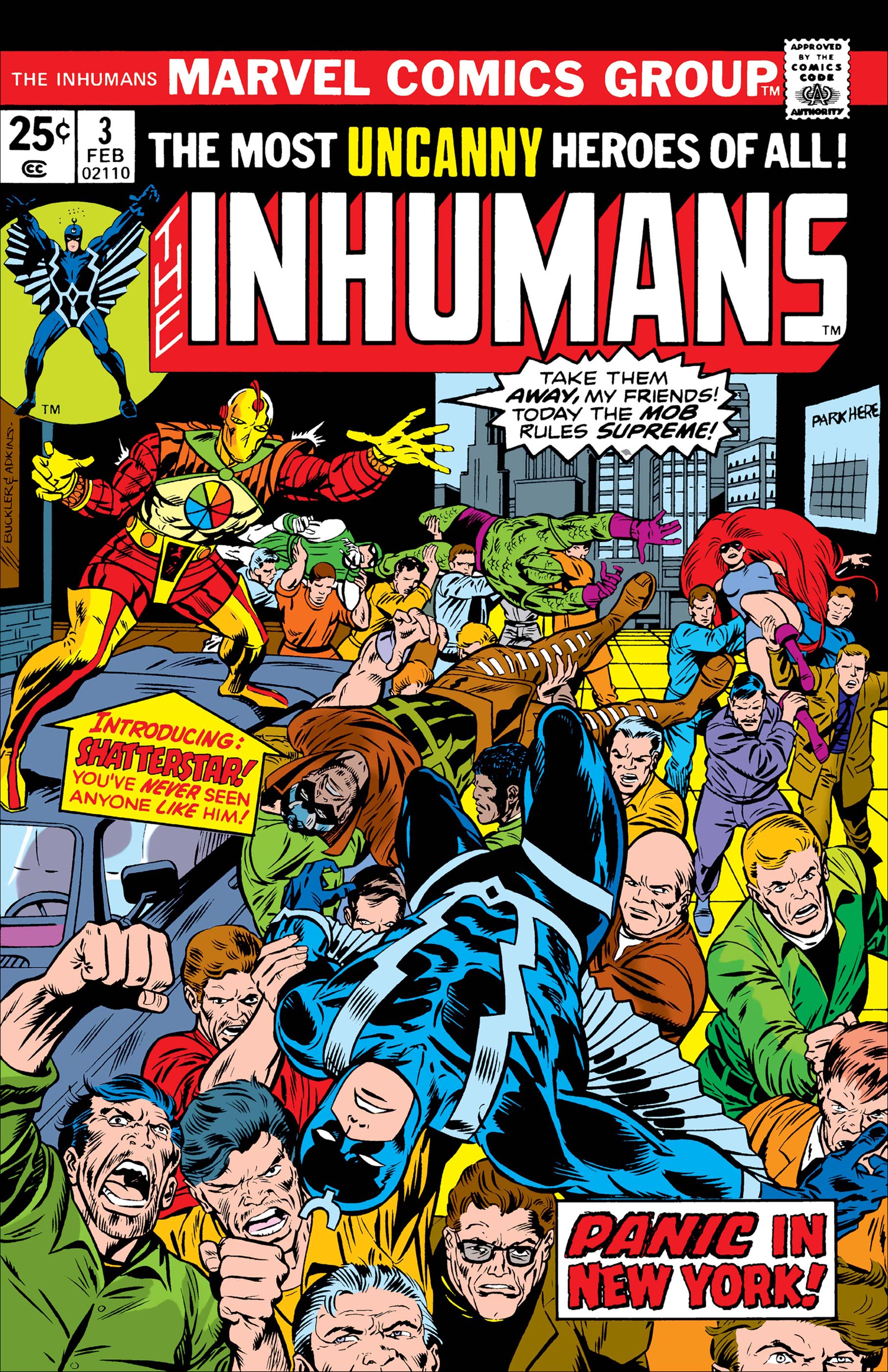 Inhumans (1975) #3 | Comic Issues | Marvel
