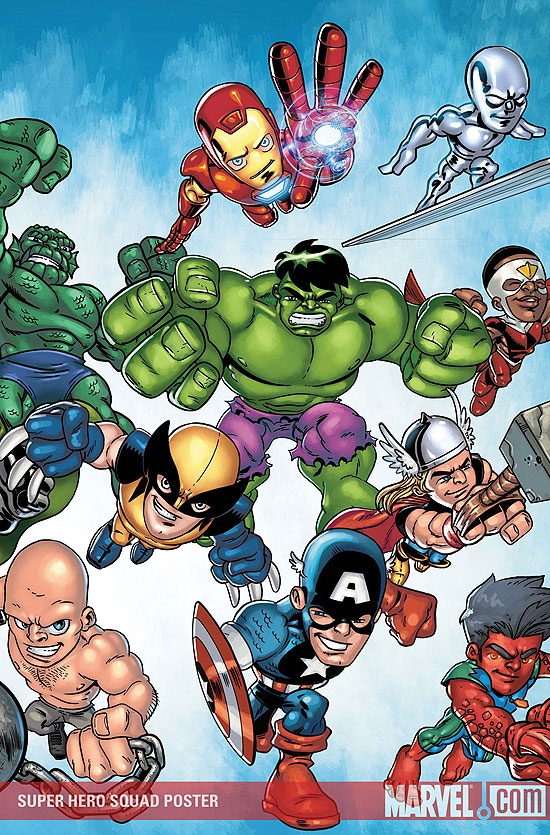 Super Hero Squad Poster (2009) #1 | Comic Issues | Marvel