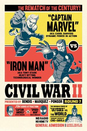 Civil War II (2016) #7 (Michael Cho Variant) | Comic Issues | Marvel