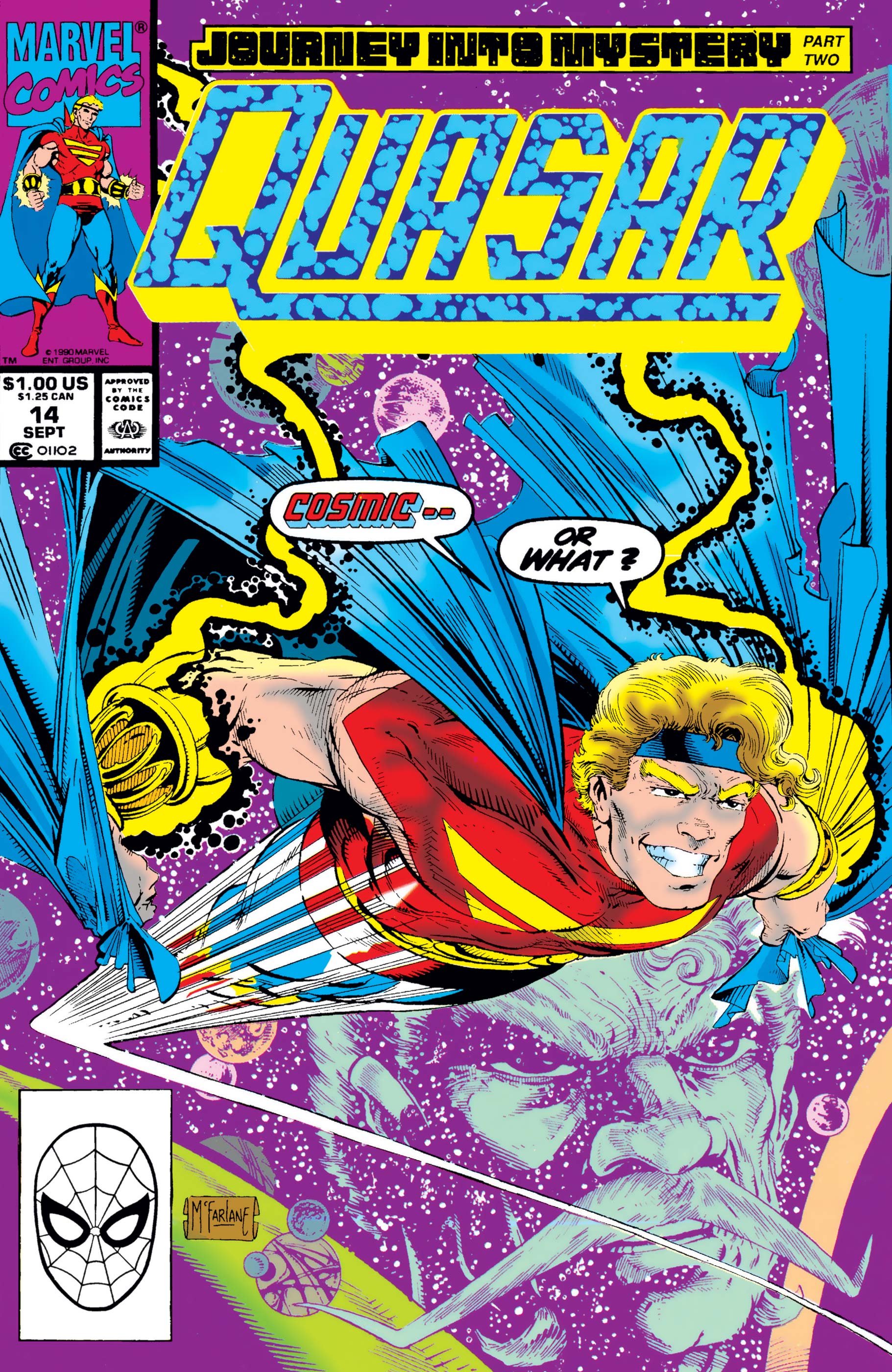 Quasar (1989) #14 | Comic Issues | Marvel