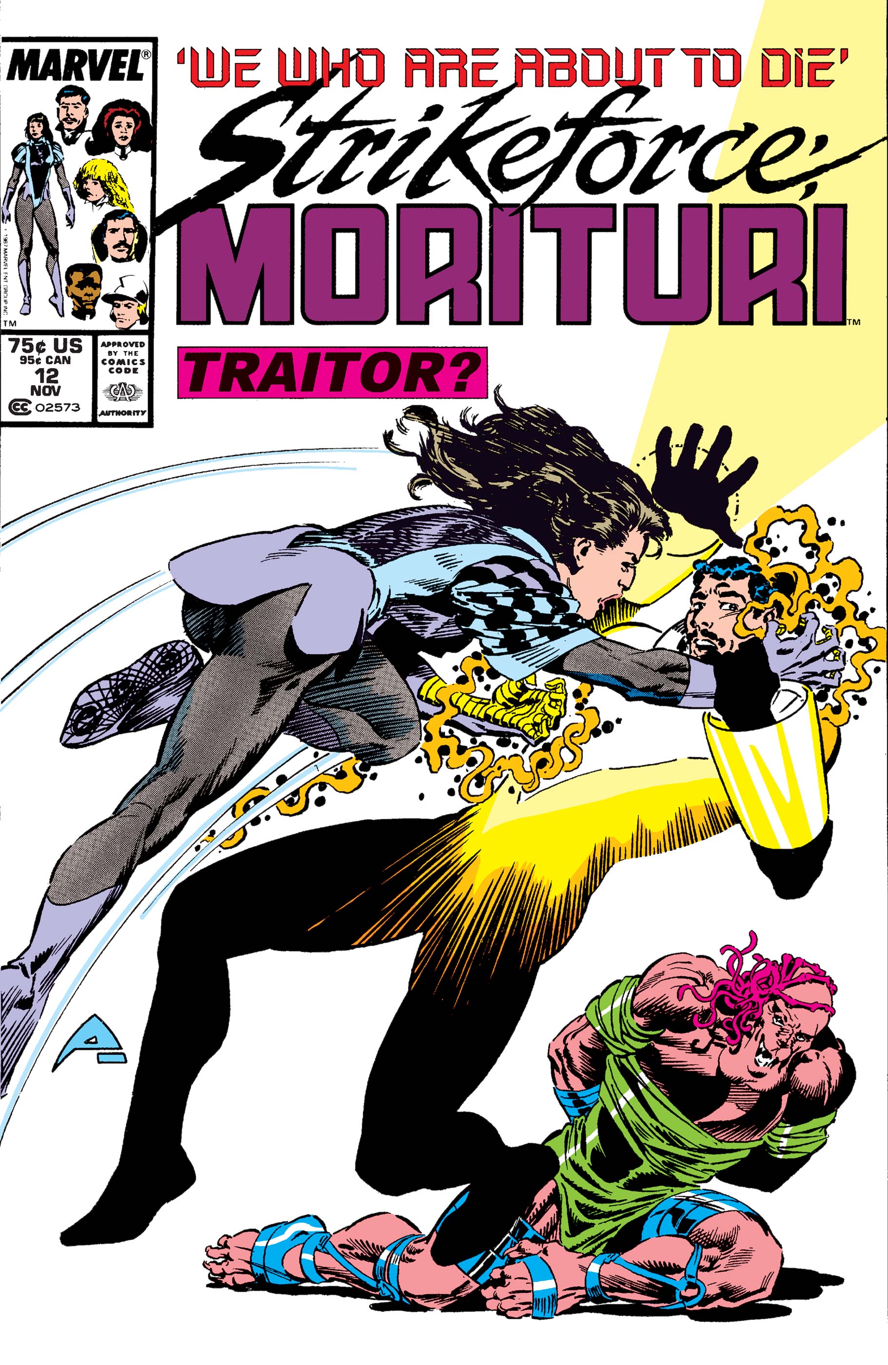 Strikeforce: Morituri (1986) #12 | Comic Issues | Marvel