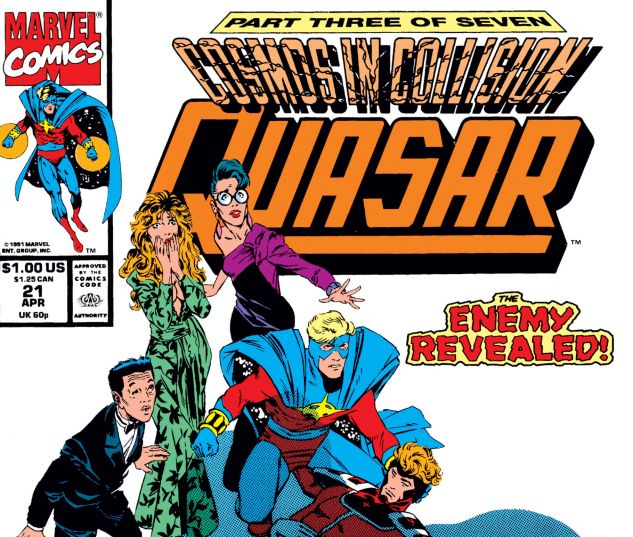 Quasar (1989) #21 | Comic Issues | Marvel
