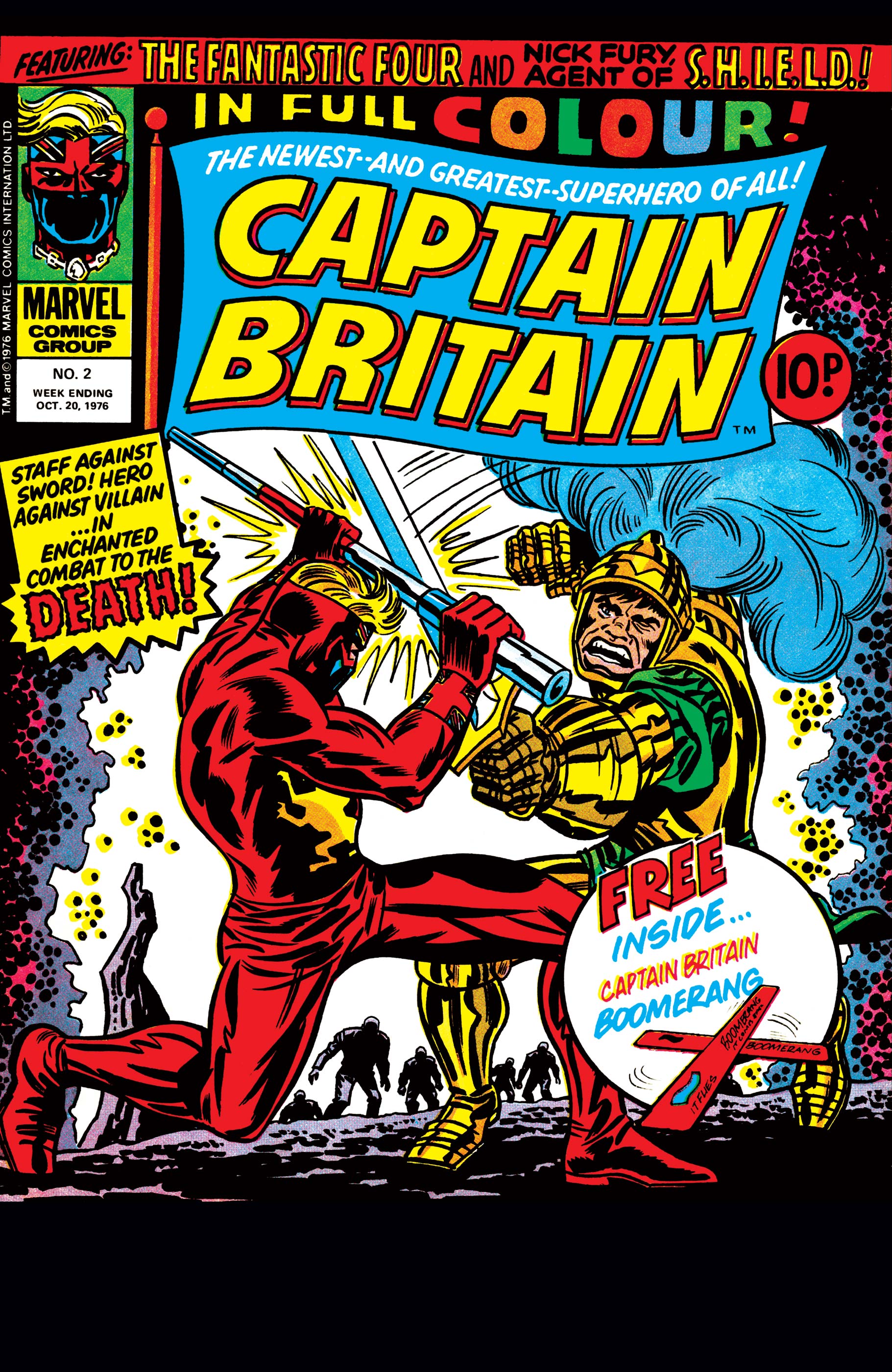 Captain Britain (1976) #2 | Comic Issues | Marvel