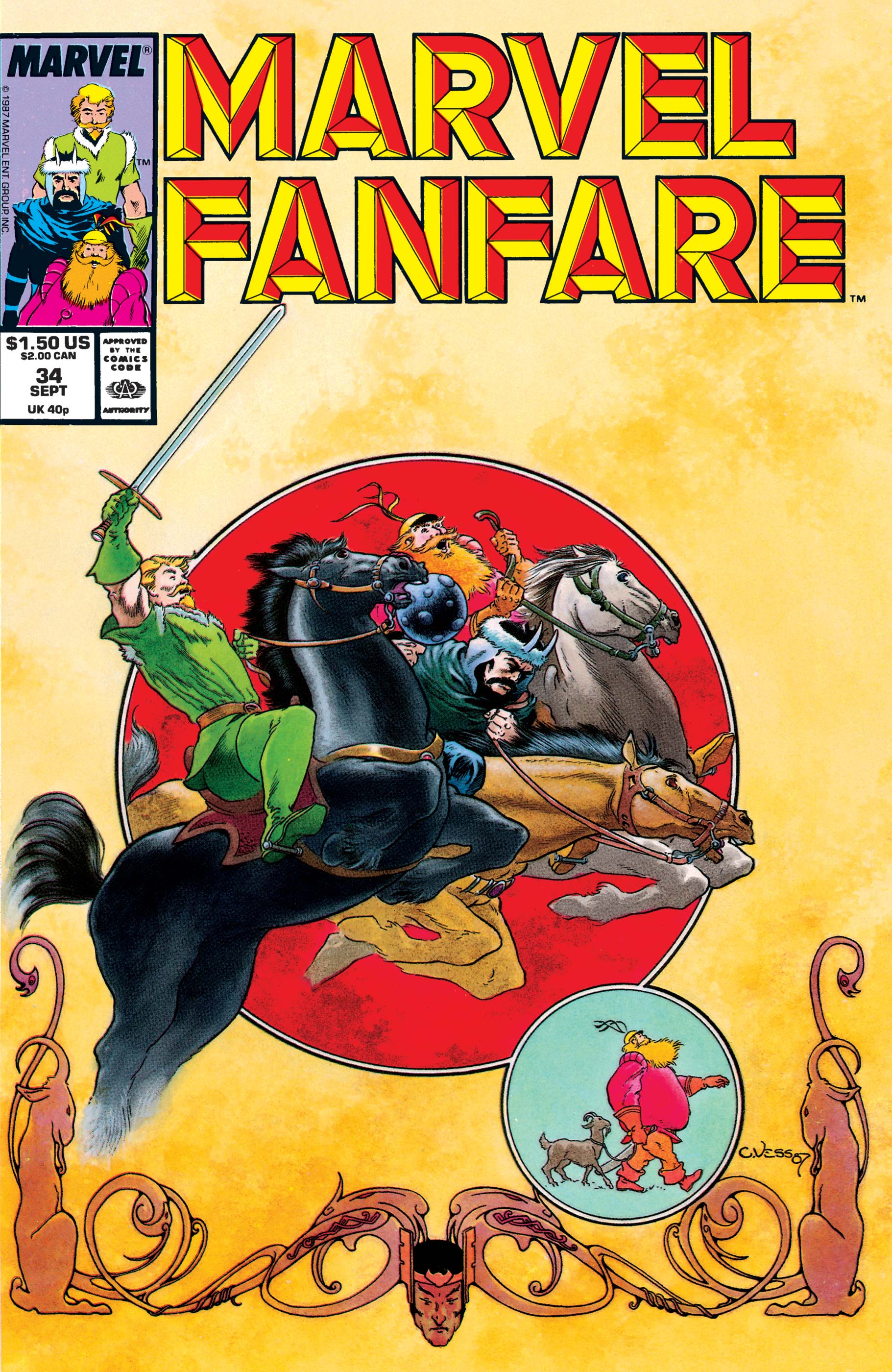 Marvel Fanfare (1982) #34 | Comic Issues | Marvel