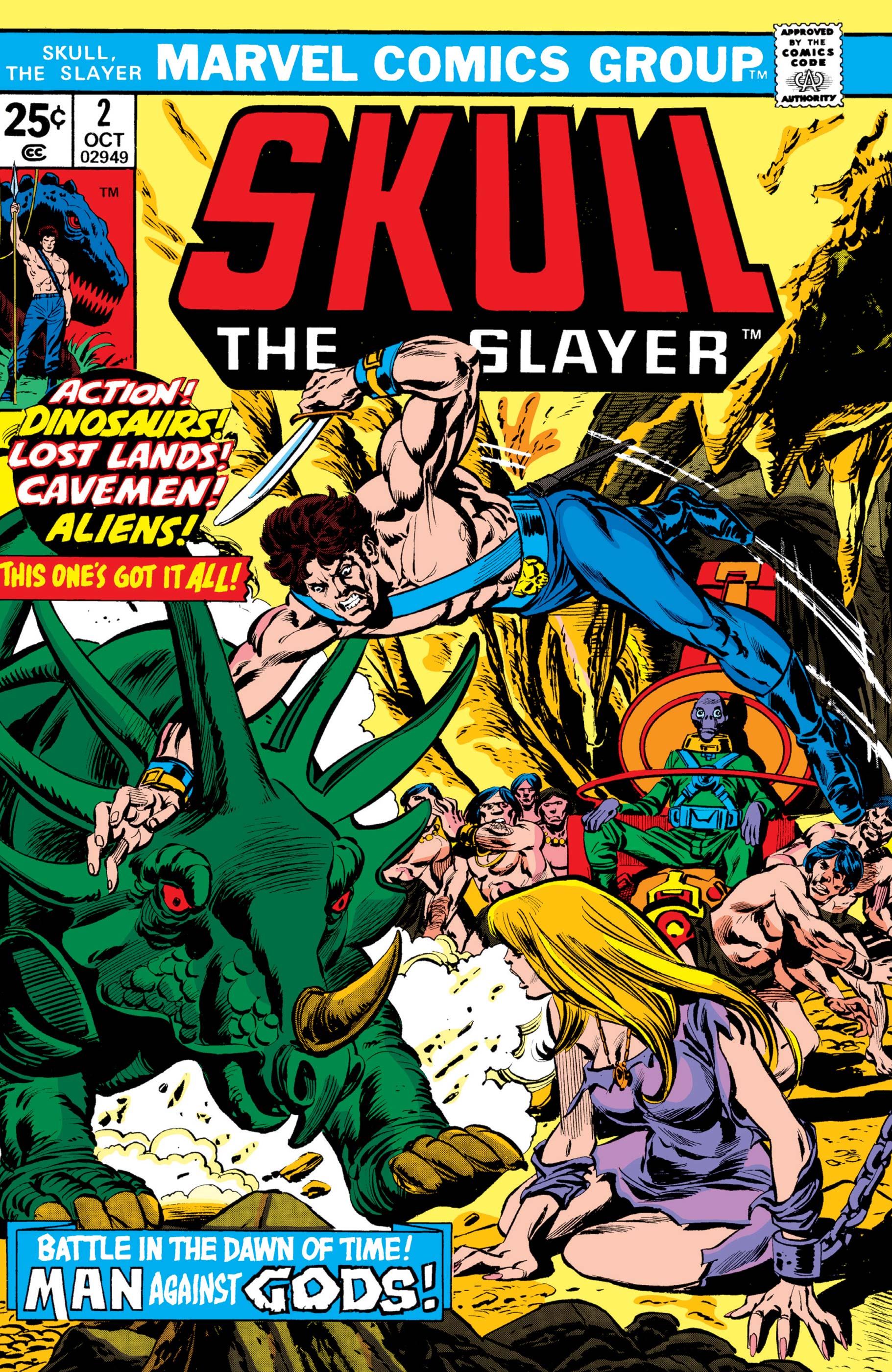 Skull the Slayer (1975) #2 | Comic Issues | Marvel