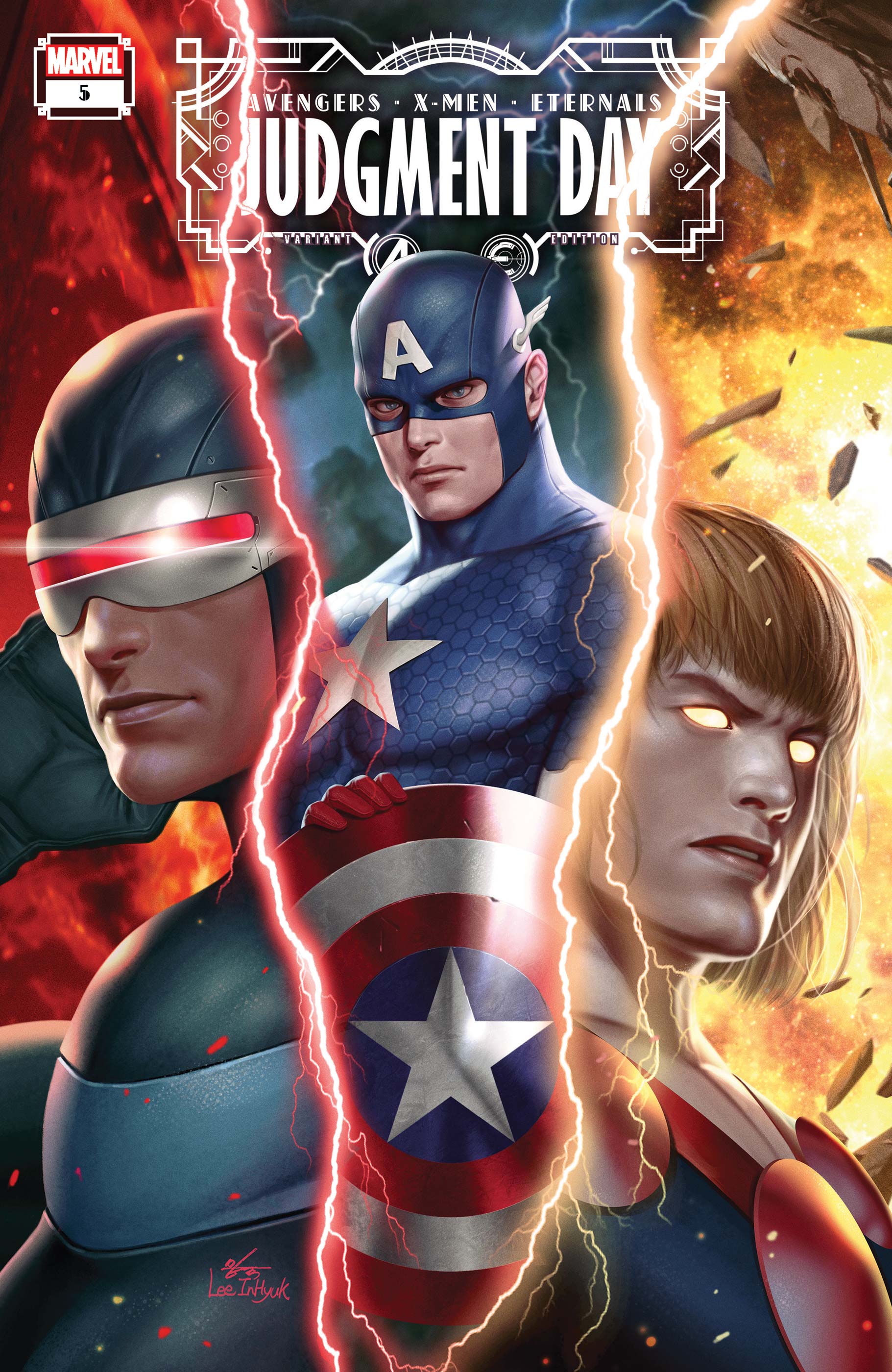 A.X.E.: Judgment Day (2022) #5 (Variant) | Comic Issues | Marvel