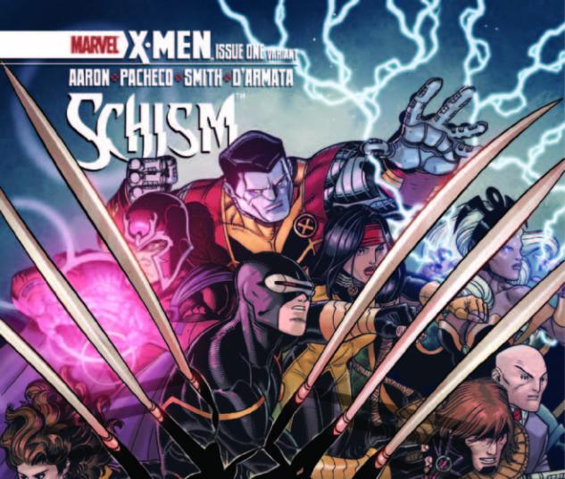 X Men Schism 2011 1 Bradshaw Variant Comic Issues Marvel