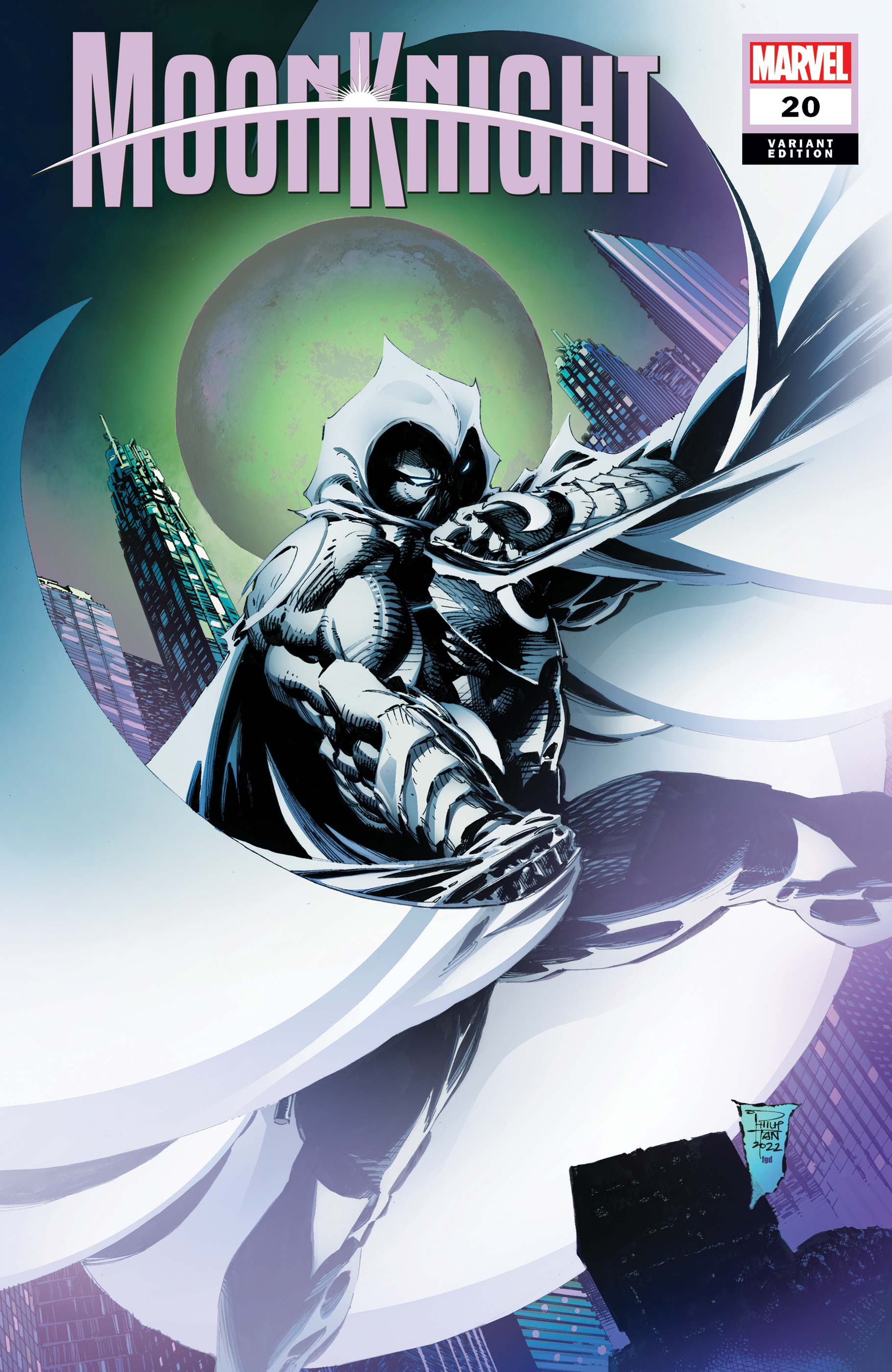 Moon Knight (2021 series) #20 Christopher Allen Black History Month ...