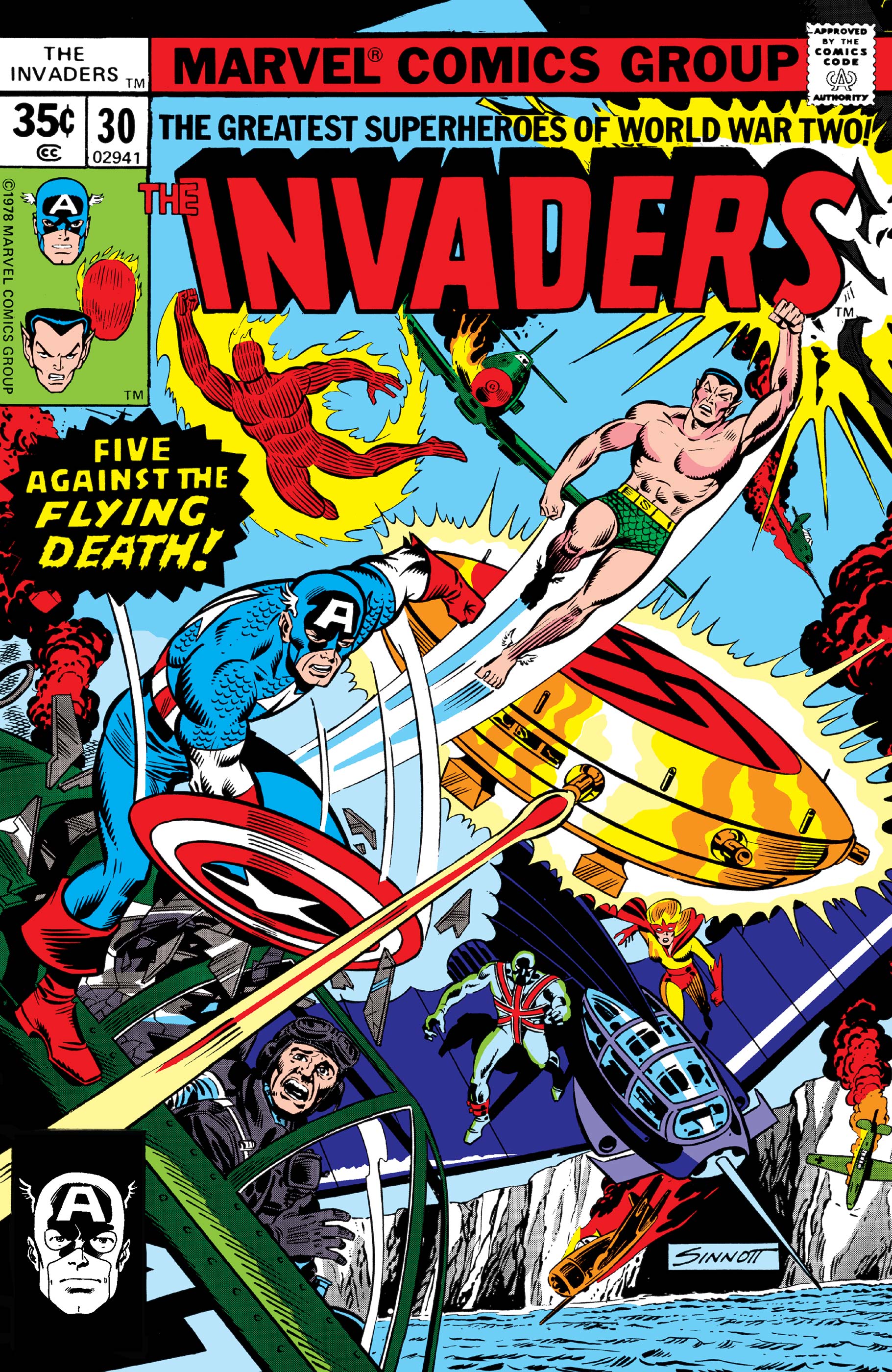 Invaders (1975) #30 | Comic Issues | Marvel