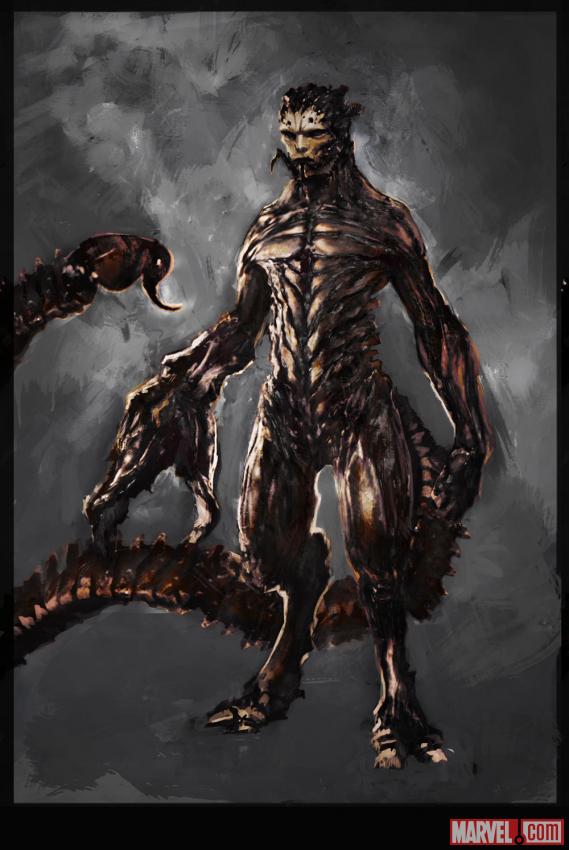 The Amazing Spider-Man Scorpion Concept Art | Marvel.com