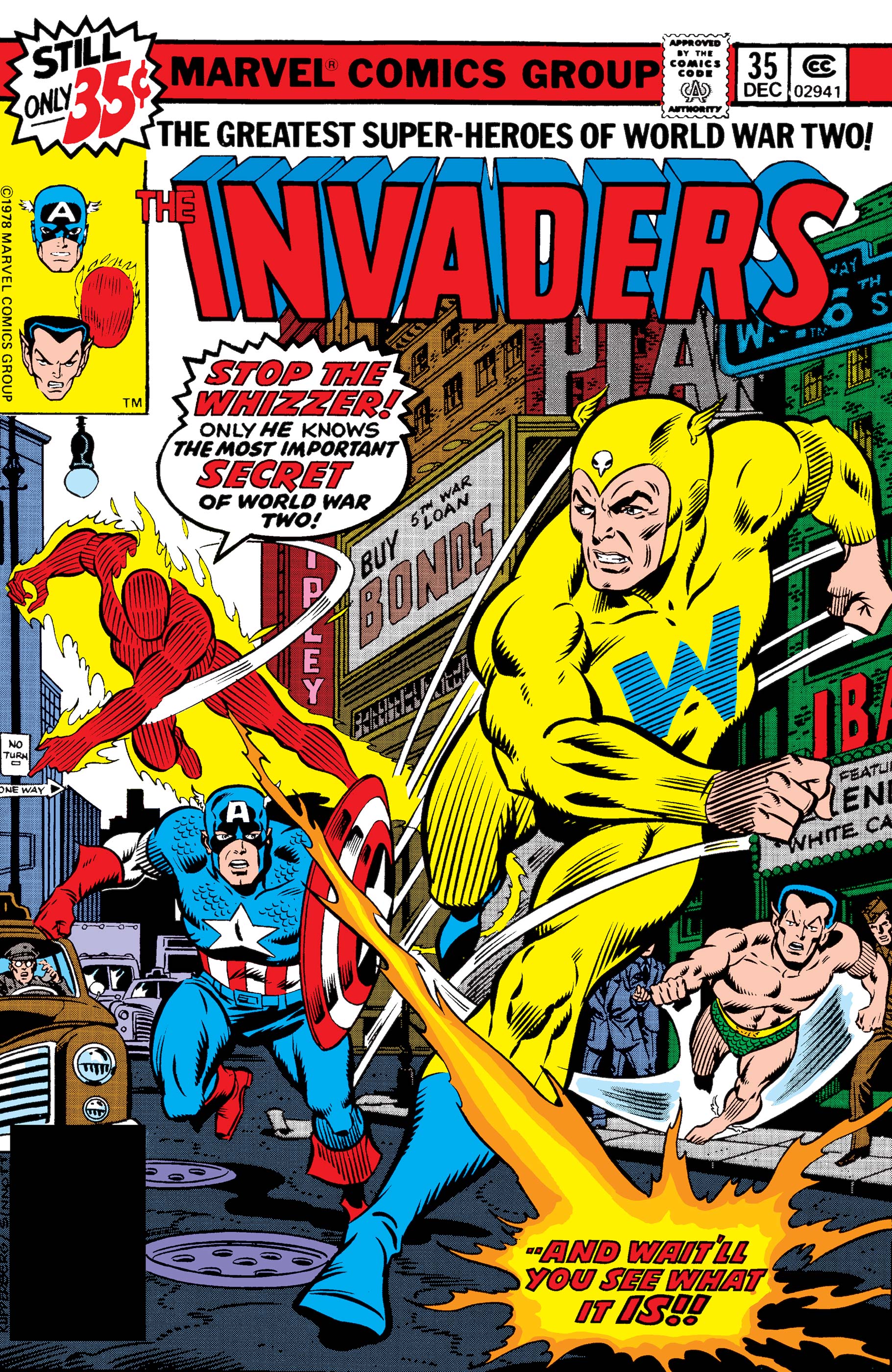 Invaders (1975) #35 | Comic Issues | Marvel