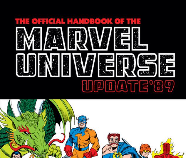 Official Handbook Of The Marvel Universe: Update '89 Omnibus (Hardcover ...