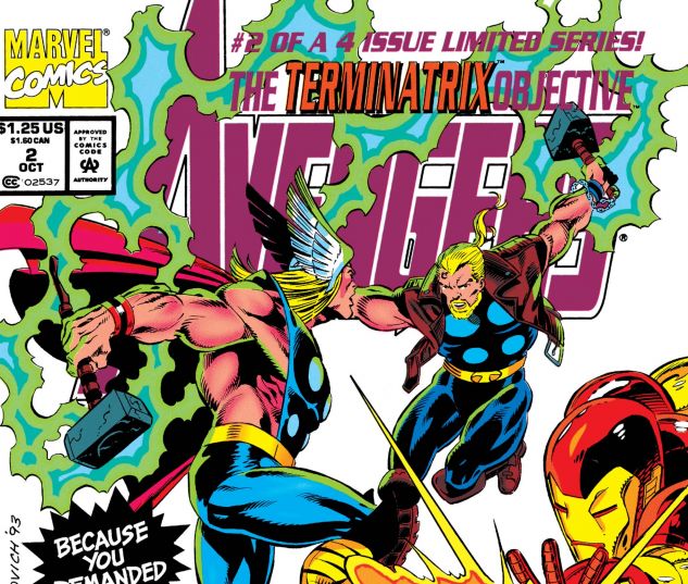 Avengers: The Terminatrix Objective (1993) #2 | Comic Issues | Marvel