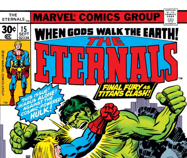 Eternals 1976 15 Comic Issues Marvel