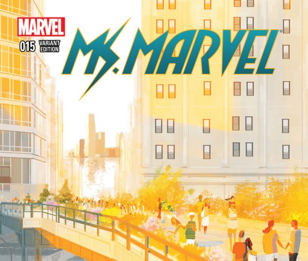 Ms. Marvel (2014) #15 (Campion Nyc Variant) | Comic Issues | Marvel