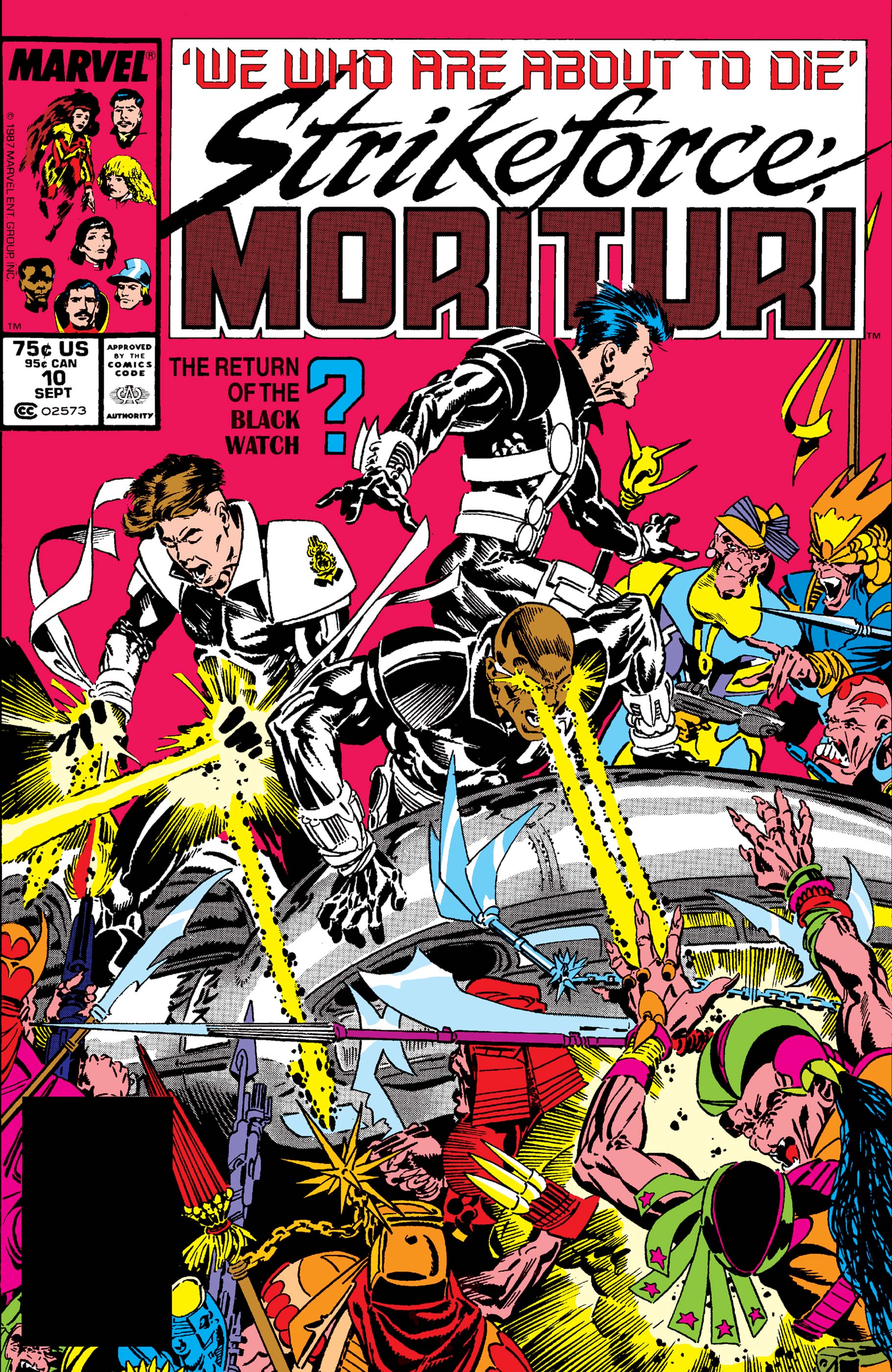Strikeforce: Morituri (1986) #10 | Comic Issues | Marvel