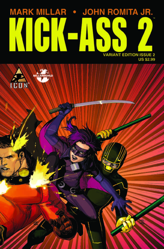 Kick Ass 2 2010 2 Yu Triple Variant Comic Issues Marvel