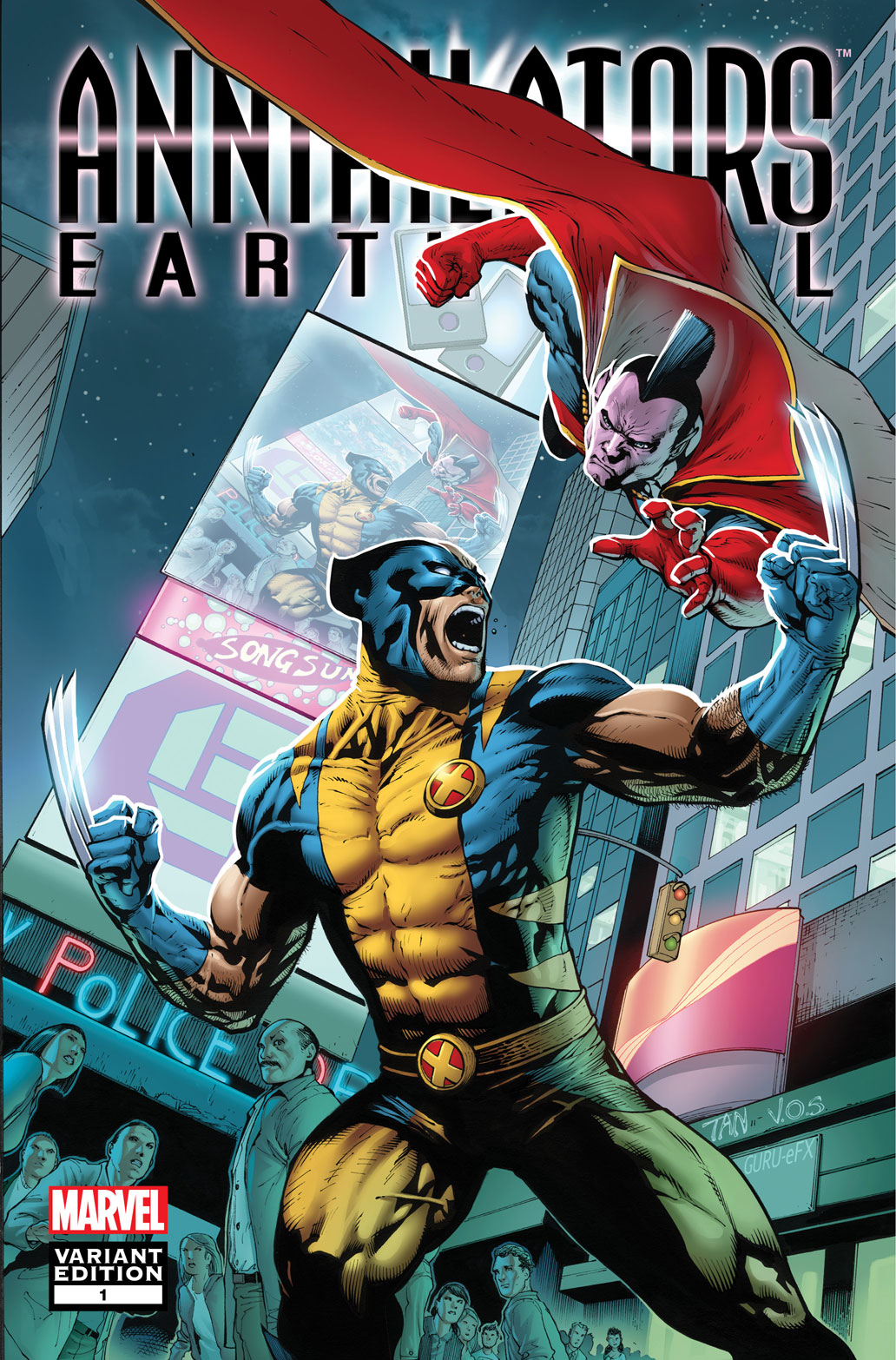 Annihilators: Earthfall (2011) #1 (Variant) | Comic Issues | Marvel