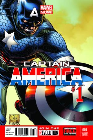 Captain America (2012) #1 (Opena Design Variant) | Comic Issues | Marvel