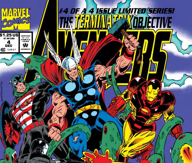 Avengers: The Terminatrix Objective (1993) #4 | Comic Issues | Marvel