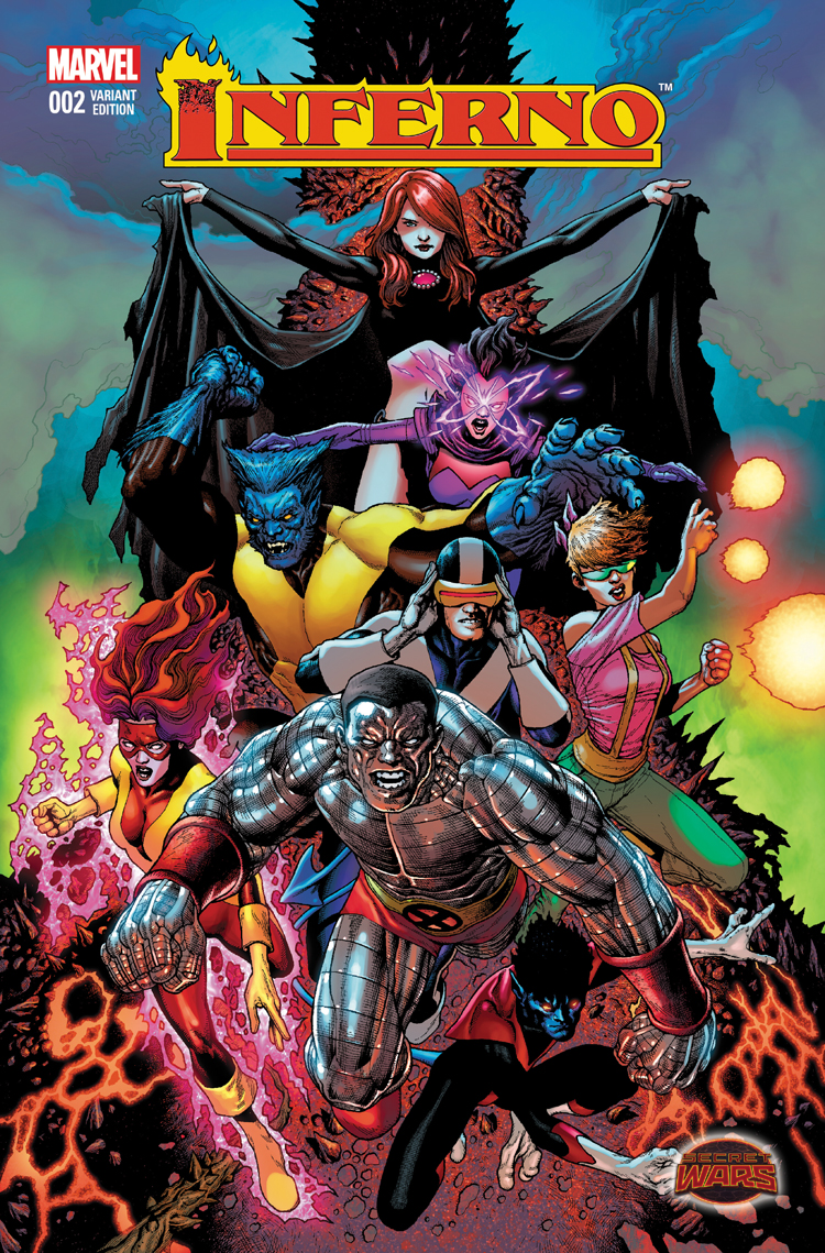 Inferno (2015) #2 (Clarke Variant) | Comic Issues | Marvel